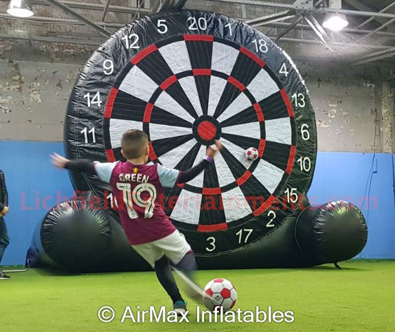 Football darts, Inflatable football dartboard, foot darts