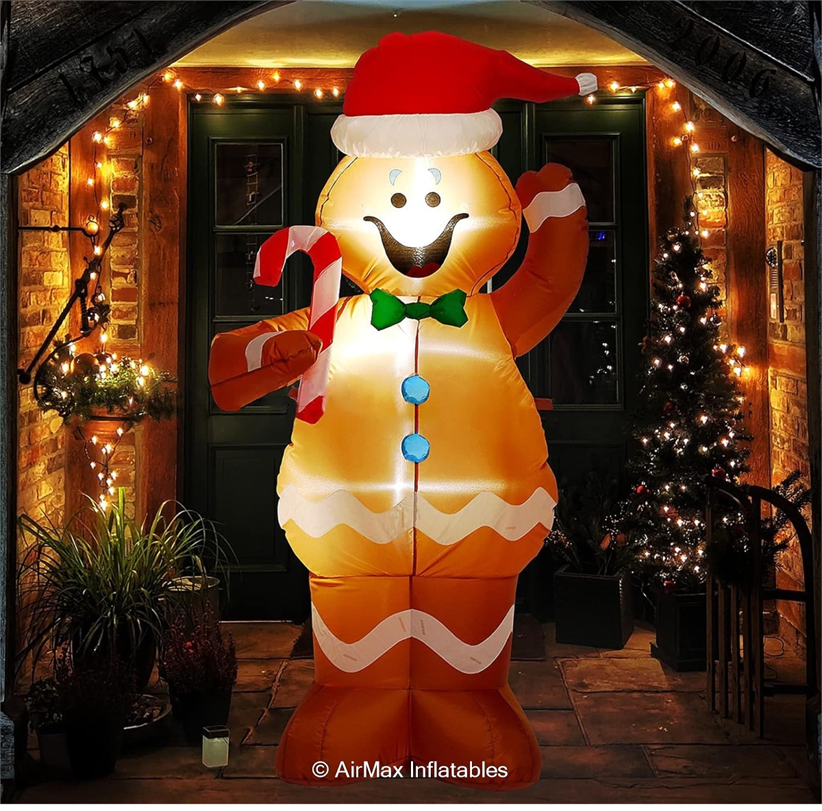 Inflatable Gingerbread Man Hire