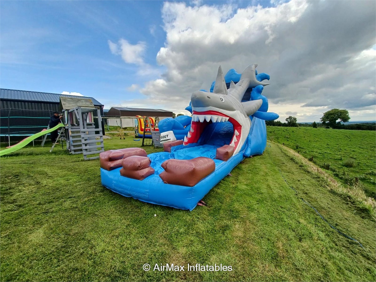 Jaws Inflatable Waterslide
