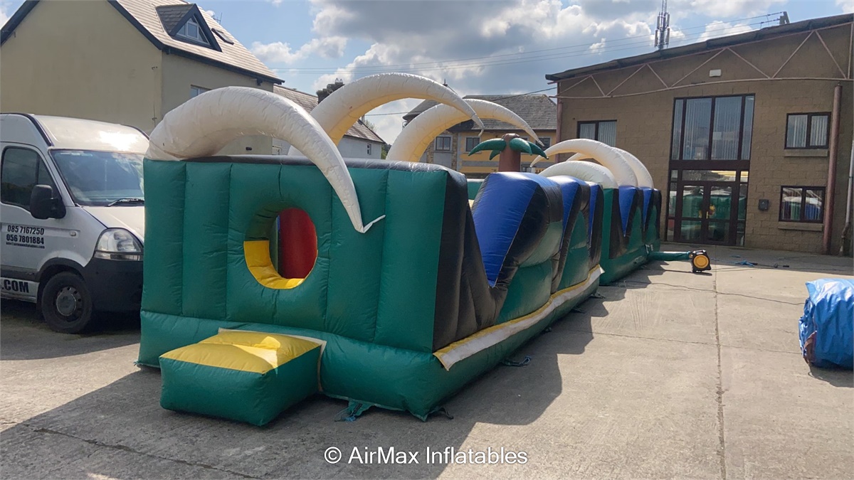 Jurassic 60ft Obstacle Course