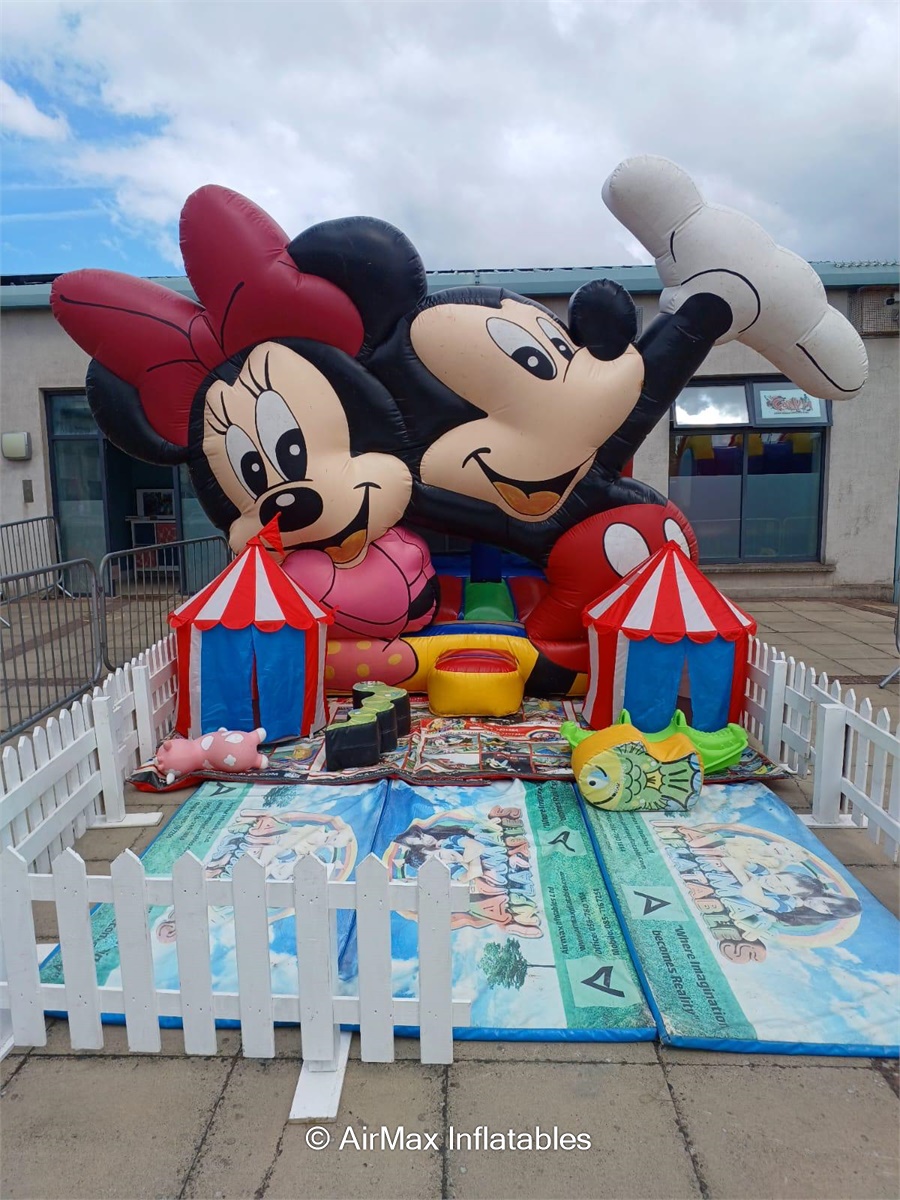 3D Inflatable Mickey and Minnie Mouse Combo