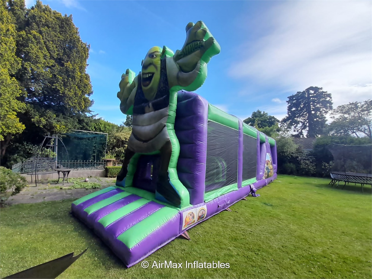 New Shrek Inflatable Obstacle
