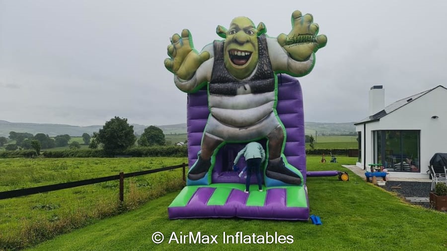 New Shrek Inflatable Obstacle