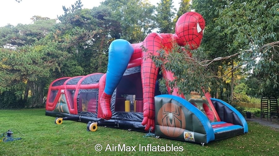 Spider-Man Obstacle Course Hire | Thrilling Inflatable Adventure